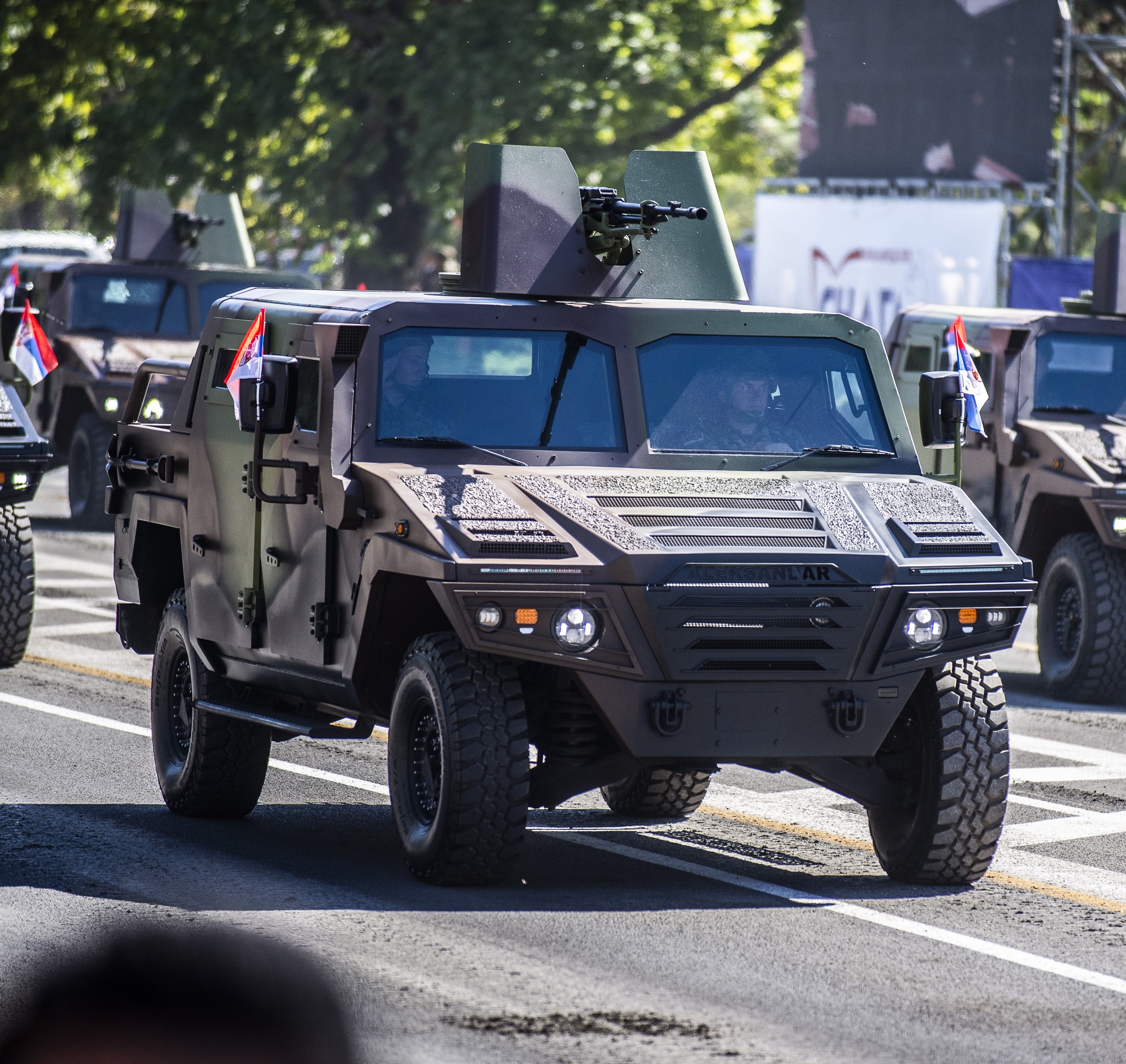 Premiere of the Tactical Armored Vehicle “Alexander the Unifier ...