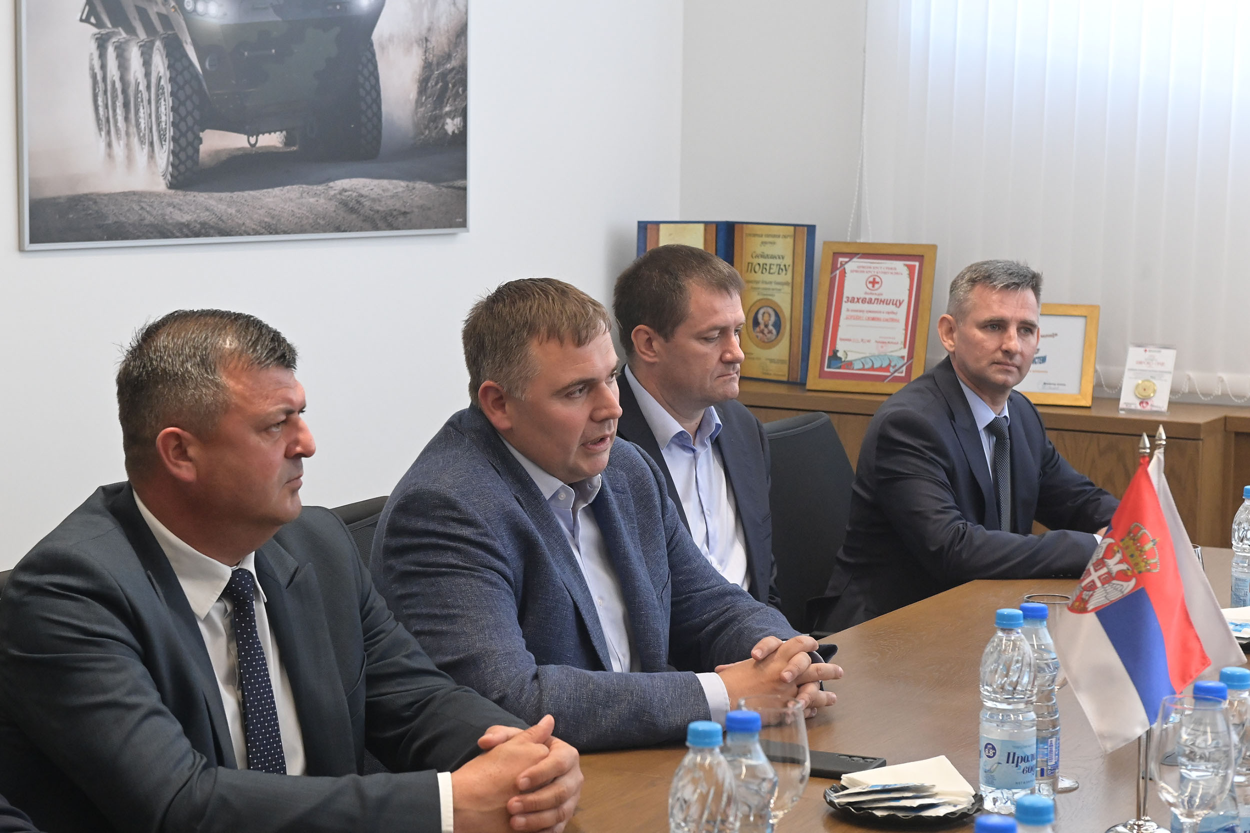 Minister Vucevic Visits Complex Combat Systems DOO | Yugoimport