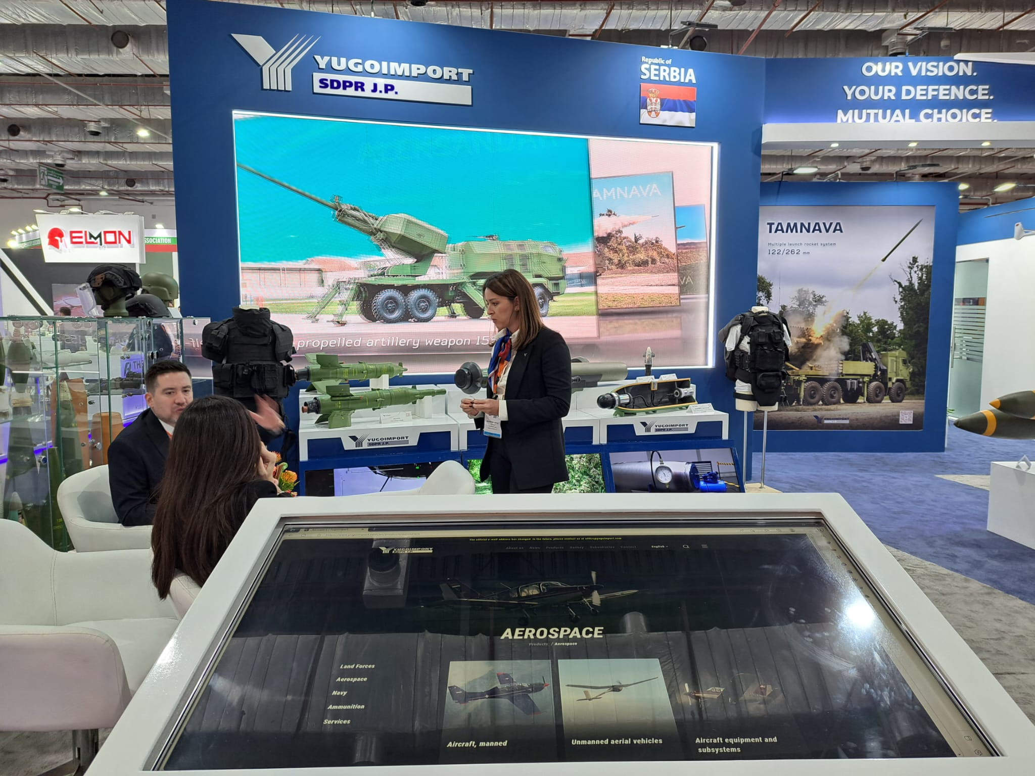International Defence Exhibition „EDEX 2023“, Cairo, Egypt | Yugoimport