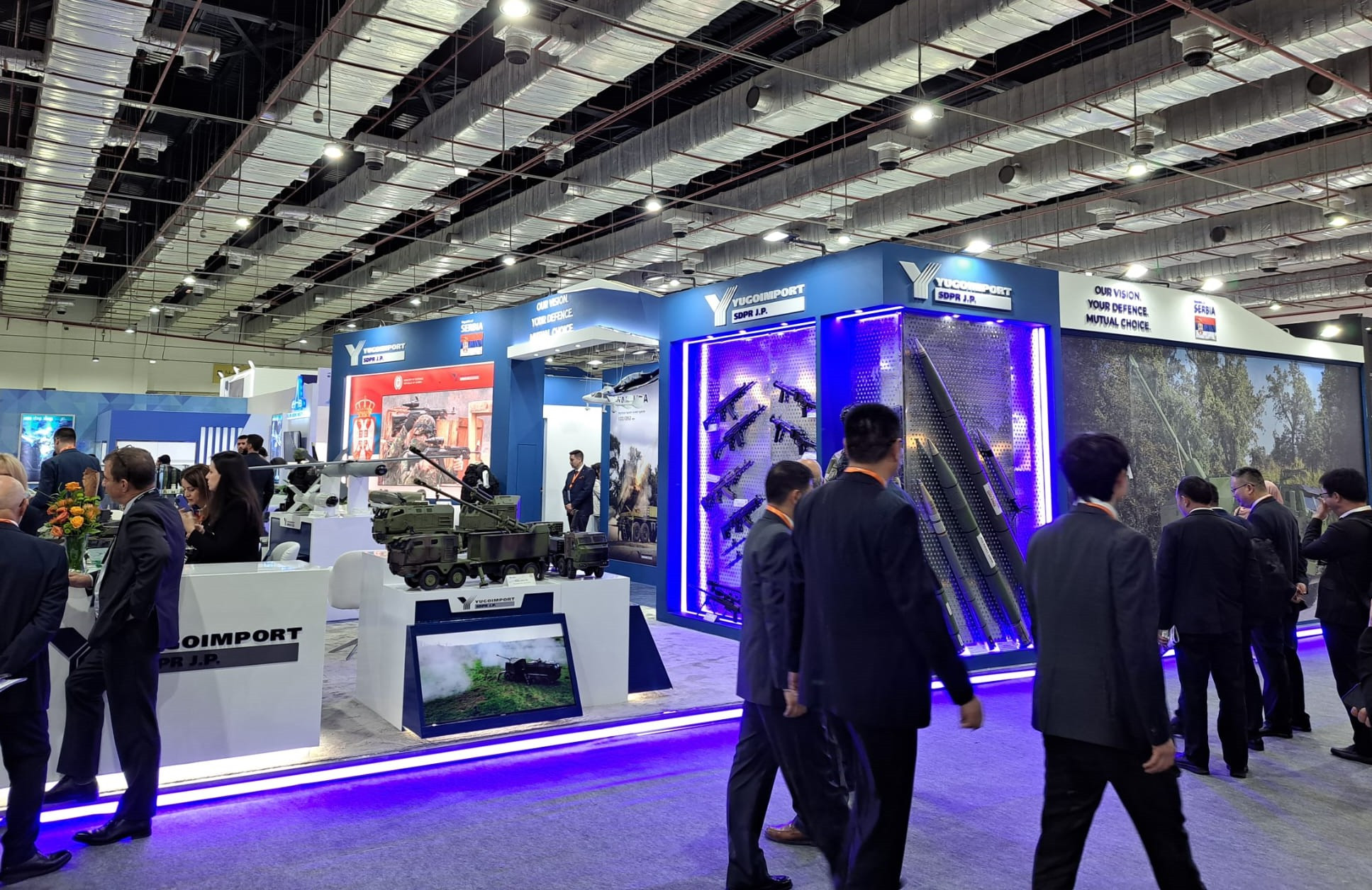 International Defence Exhibition „EDEX 2023“, Cairo, Egypt | Yugoimport