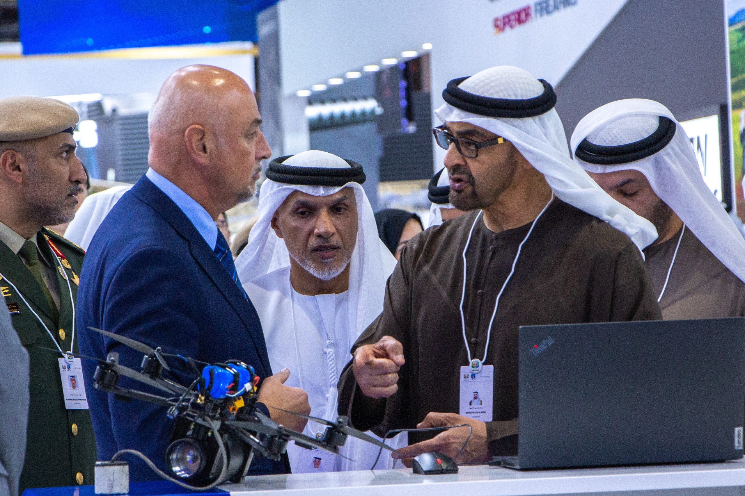 Sheikh Mohammed bin Zayed Al Nahyan visits the Yugoimport-SDPR Booth ...